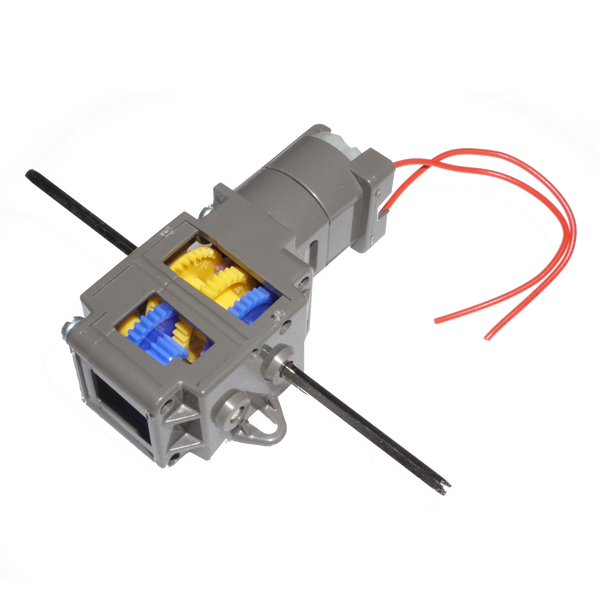 STELR Solar Car - Gearbox Assembly (no wheels) – STELR Shop